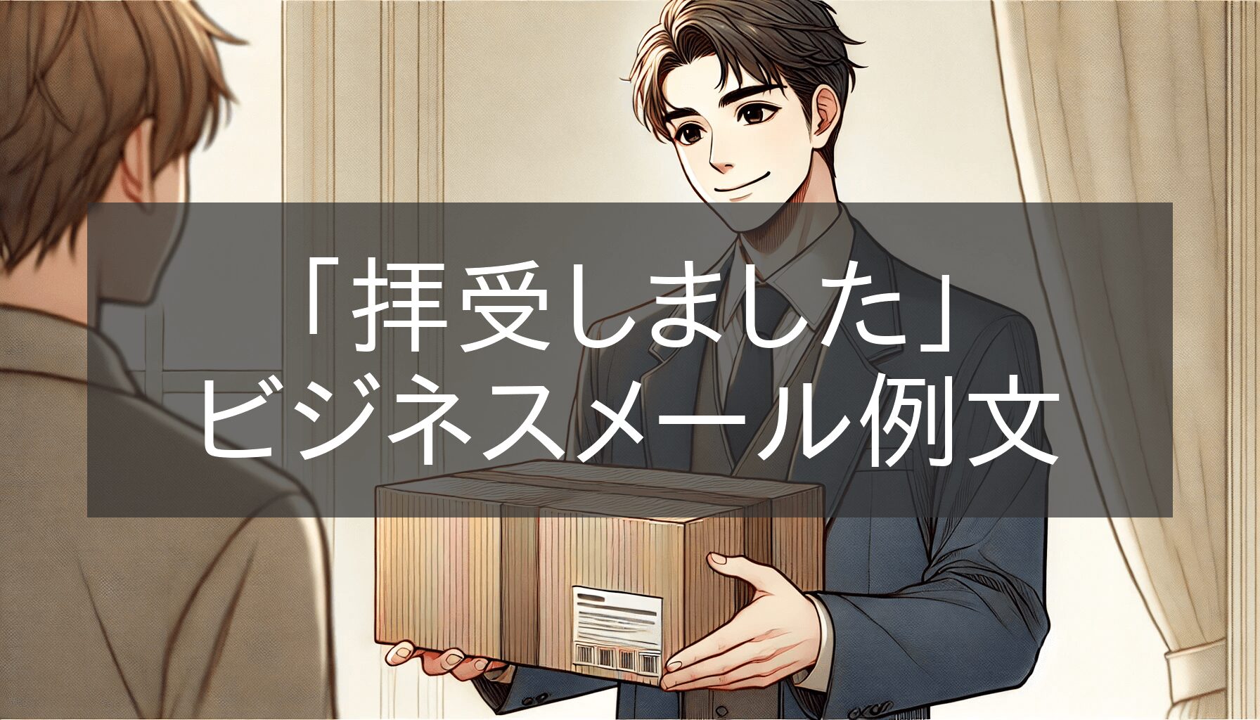 「拝受しました」ビジネスメール例文と正しい使い方を解説｜メール文例ナビ